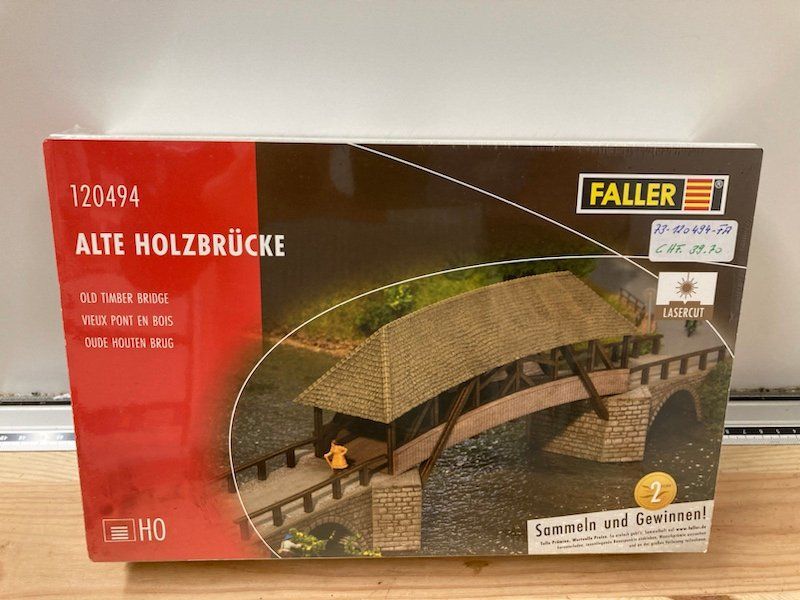 Faller HO 120494 Alte Luzerner Holzbrücke | Kaufen auf Ricardo