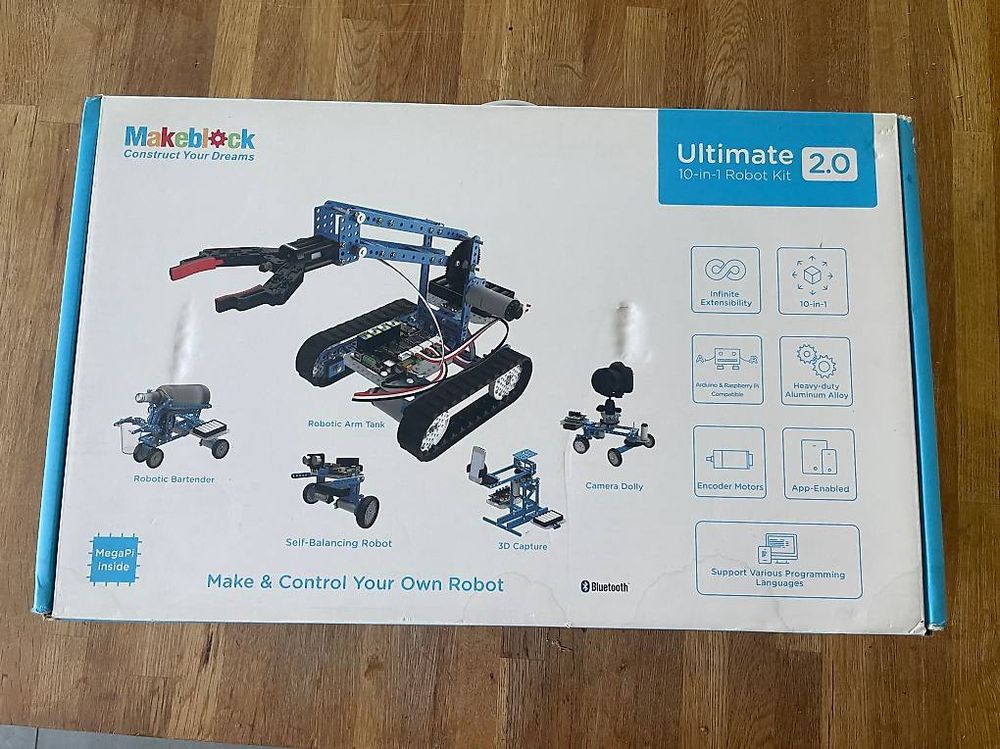 Makeblock Ultimate Robot Kit 10 in 1 + Robot + Raspberry PI3 (Gebraucht ...