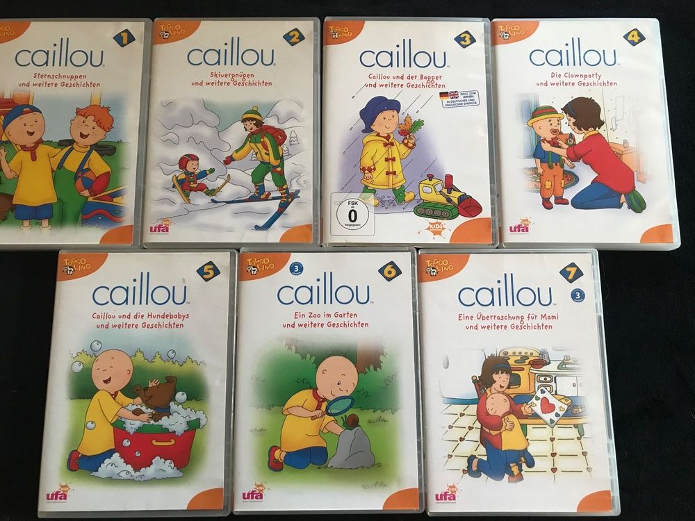 caillou dvd (Gebraucht) in Höchstetten für CHF 15 – mit Lieferung auf ...