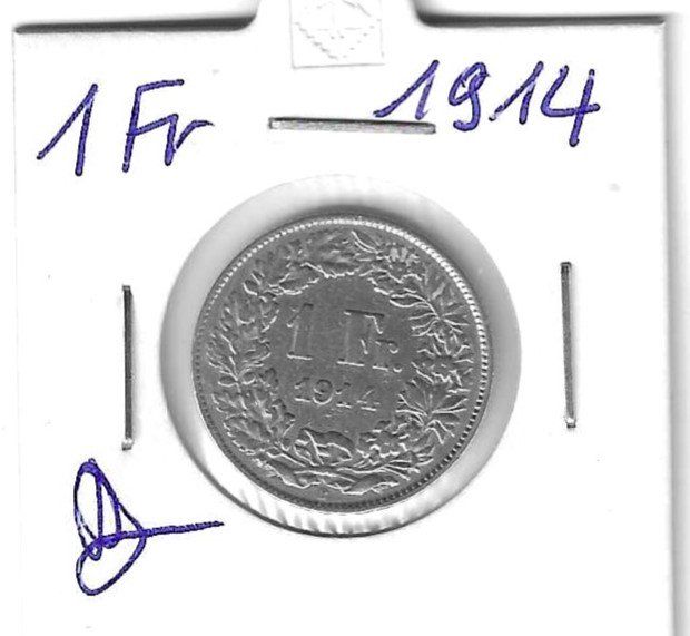 Monnaie Suisse 1 FR 1914 | Kaufen auf Ricardo