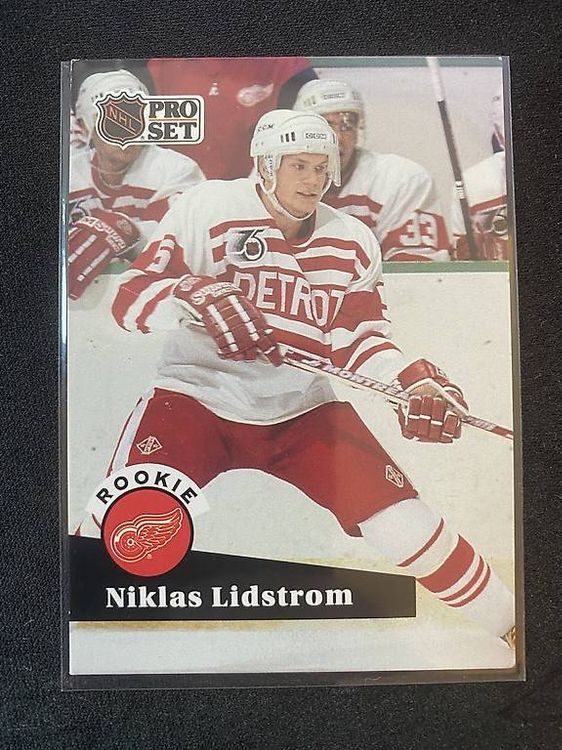 1991 Pro Set Nicklas Lidstrom #531 Rookie NHL-HOCKEY (Gebraucht) in ...