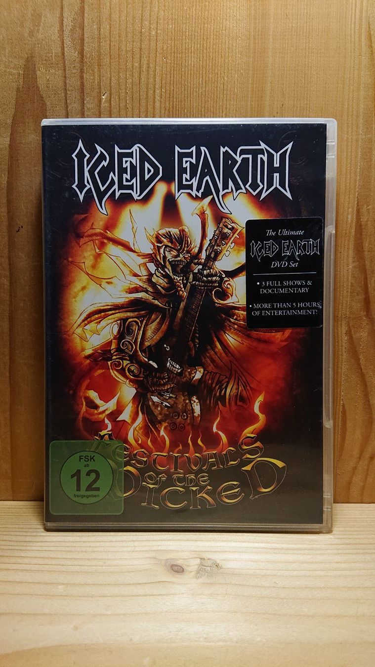 ICED EARTH Festivals of the Wicked auf DVD 2 Disc (Gebraucht) in ...
