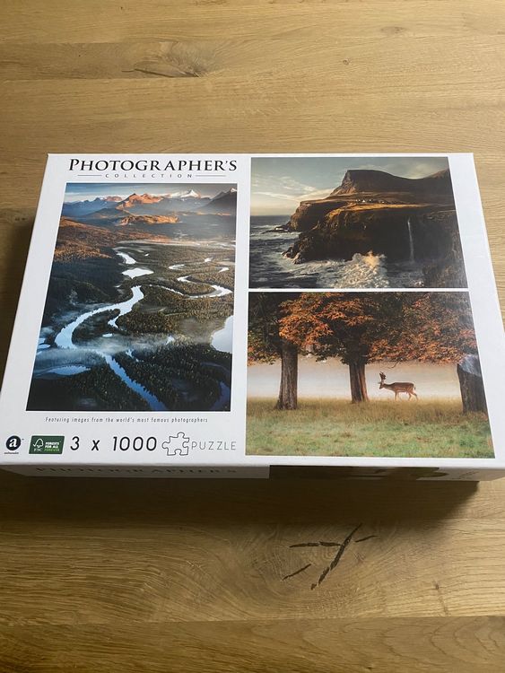 Puzzle Photgraphers Collection 3x 1000 (Gebraucht) in Laupersdorf für ...