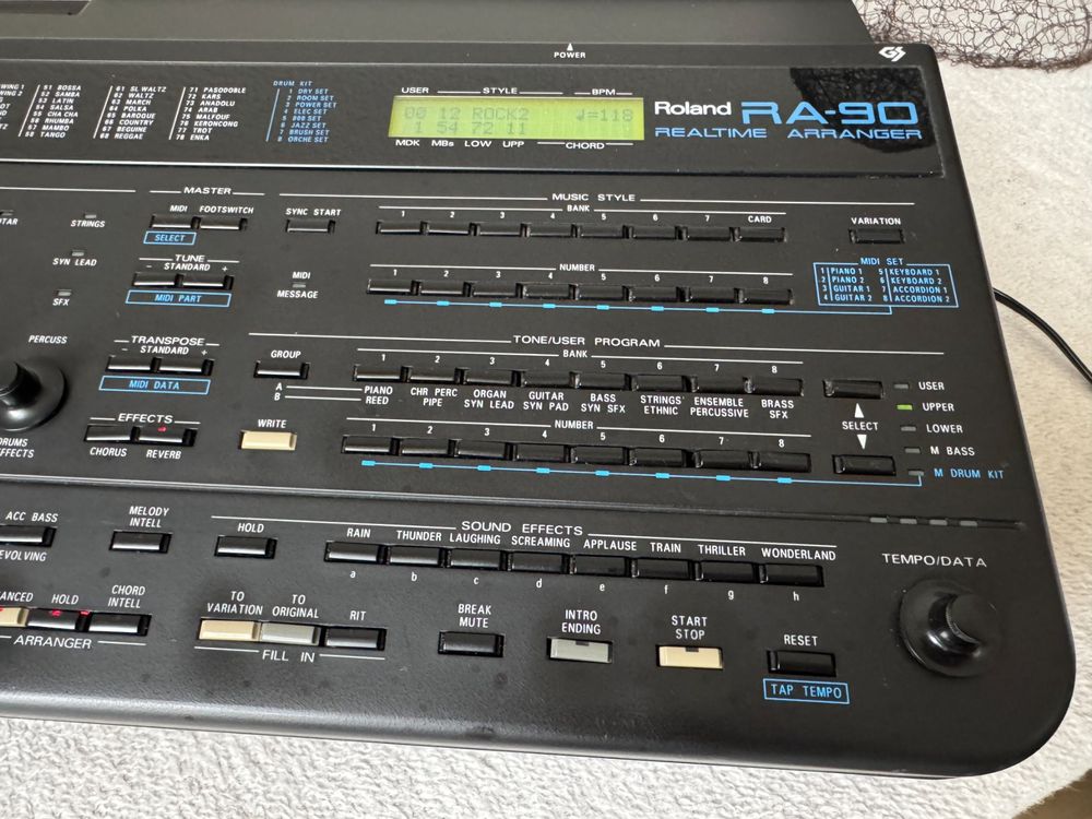 Roland RA-90 Realtime Arranger - tiptop - inkl. PSU (Gebraucht) in ...