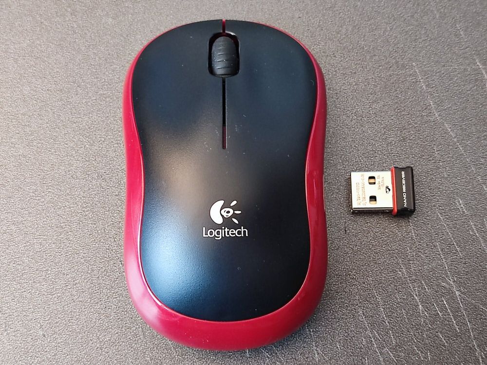 Logitech M185 kabellose Lasermaus | Kaufen auf Ricardo