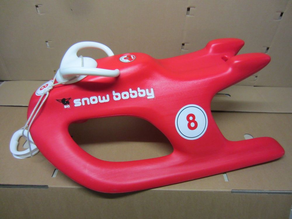 BOBBY SNOW Schlitten Bobby Car Hersteller BIG (Neu (gemäss Beschreibung ...