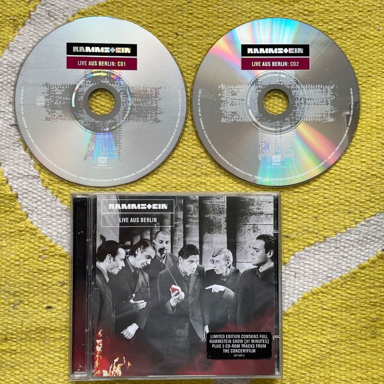 RAMMSTEIN-2CD LIMITED EDITION LIVE AUS BERLIN (Gebraucht) in ...