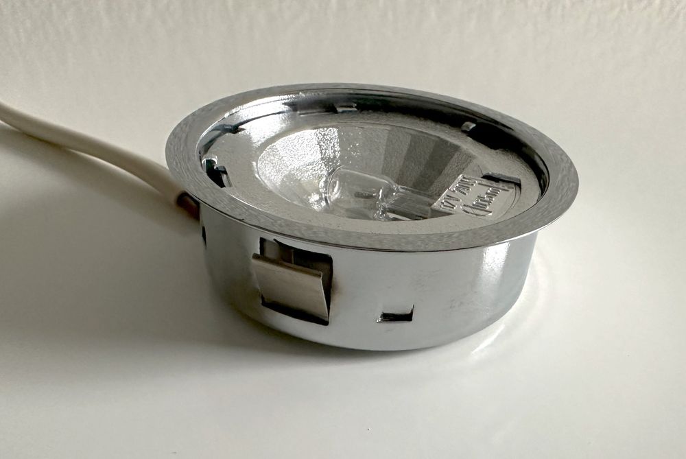 5 Einbau Halogen Spot G4, 12 V, 20 W, 55 mm inkl. Trafo (Gebraucht) in Dielsdorf für CHF 18 ...