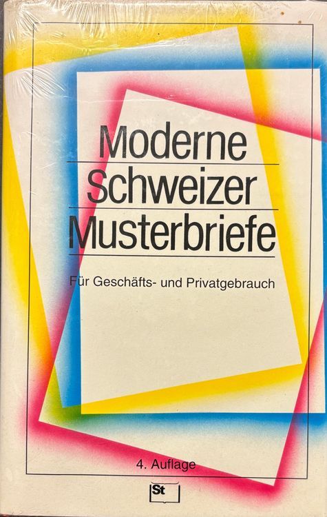 Moderne Schweizer Musterbriefe (Neu und originalverpackt) in Sarnen für CHF 7.5 – mit Lieferung ...