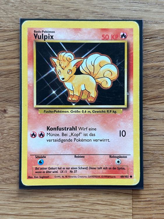 Vulpix 68/102 Base Set Pokémon | Kaufen auf Ricardo