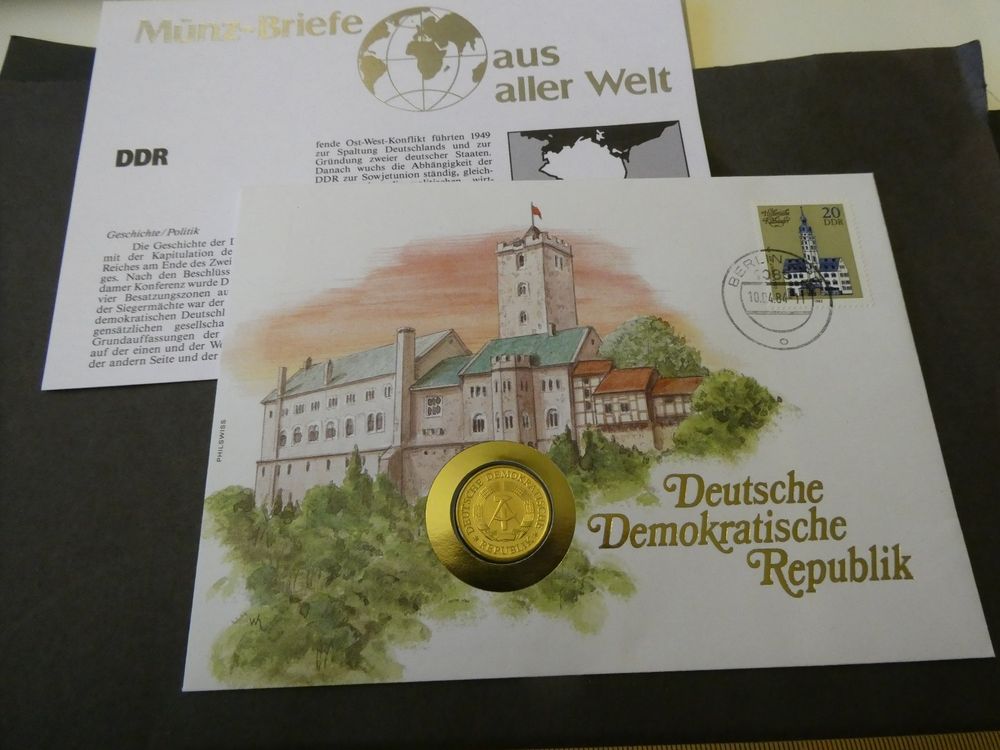 DDR 1984 - Münzbrief (Neu (gemäss Beschreibung)) in Hinterforst für CHF 1 – mit Lieferung auf ...