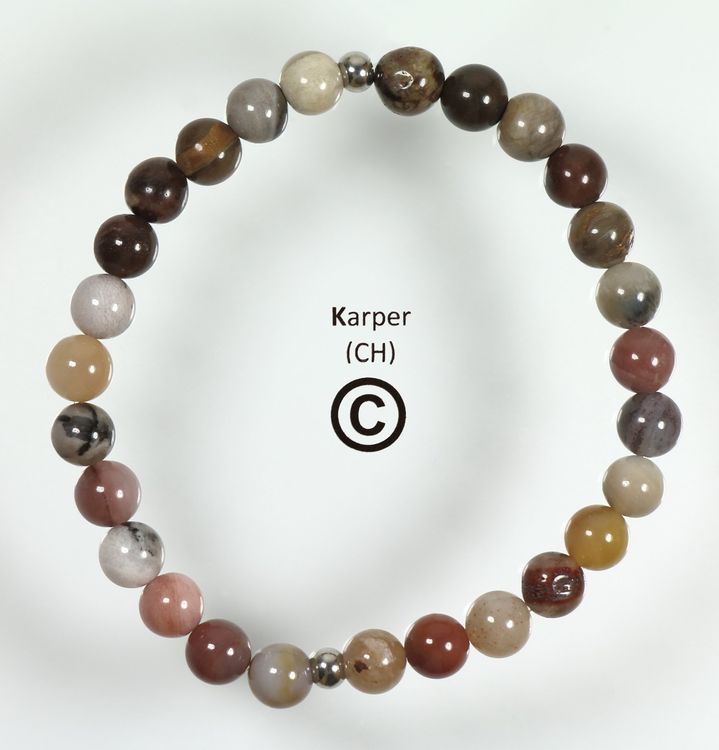 Versteinnert Holz Armband / Bracelet Bois pétrifié | Kaufen auf Ricardo