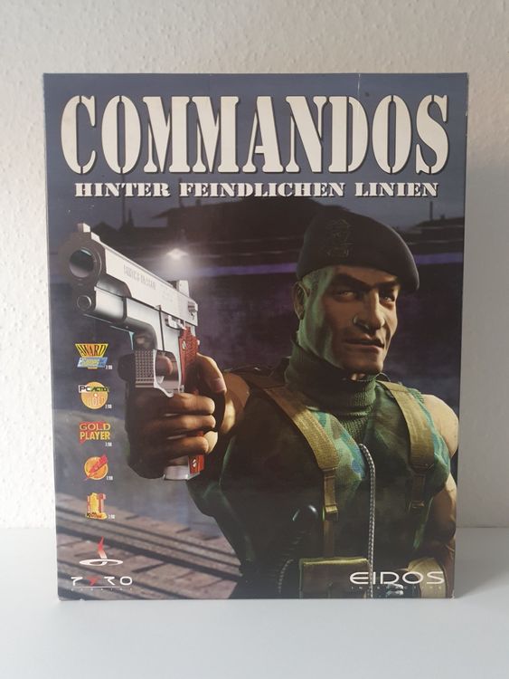 PC Game Commandos 1 1998 Big Box + Bonus Commandos 2 + 3 (Gebraucht) in ...