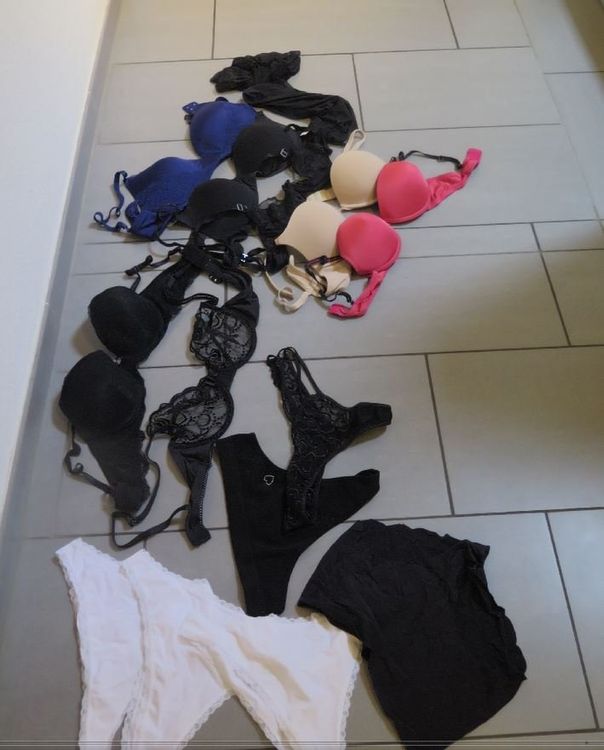 Wäsche set Paket,BH s,Slip, String Gr.40 BH Cup B 80/85 (Gebraucht) in ...