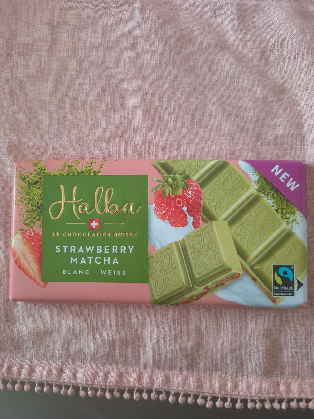 Halba Schokolade Strawberry Matcha Blanc - Neu & OVP! (Neu und ...