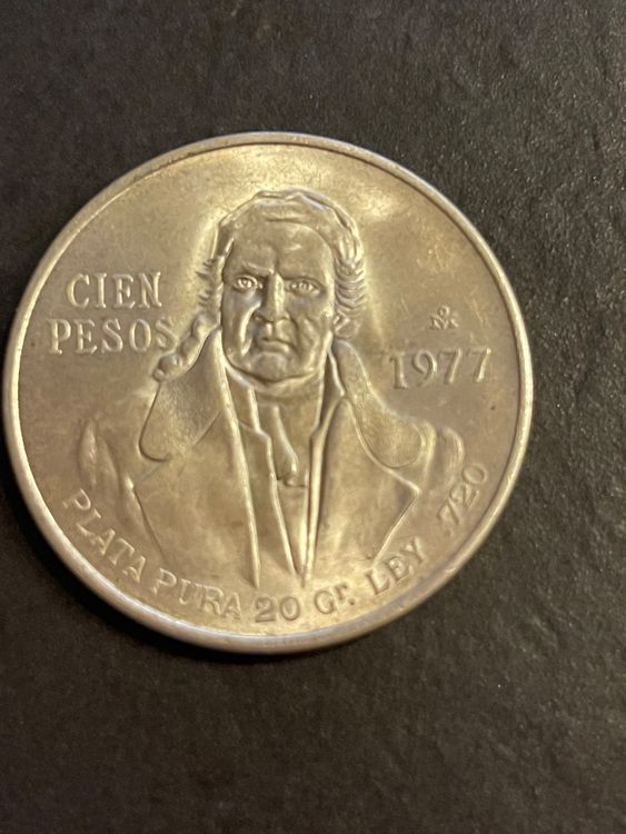 100 pesos Mexico 1977 Silber | Kaufen auf Ricardo