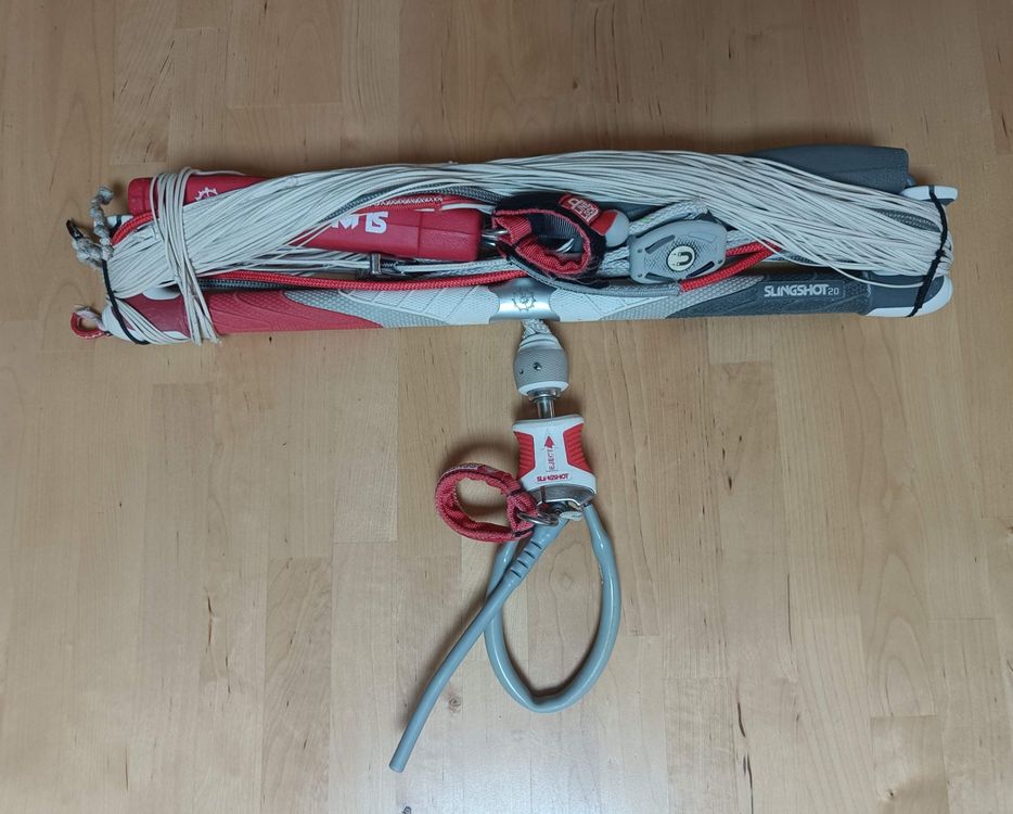 Neue Slingshot Compstick Sentinel Kite Bar, 20", 20m+3m, 4L | Kaufen ...