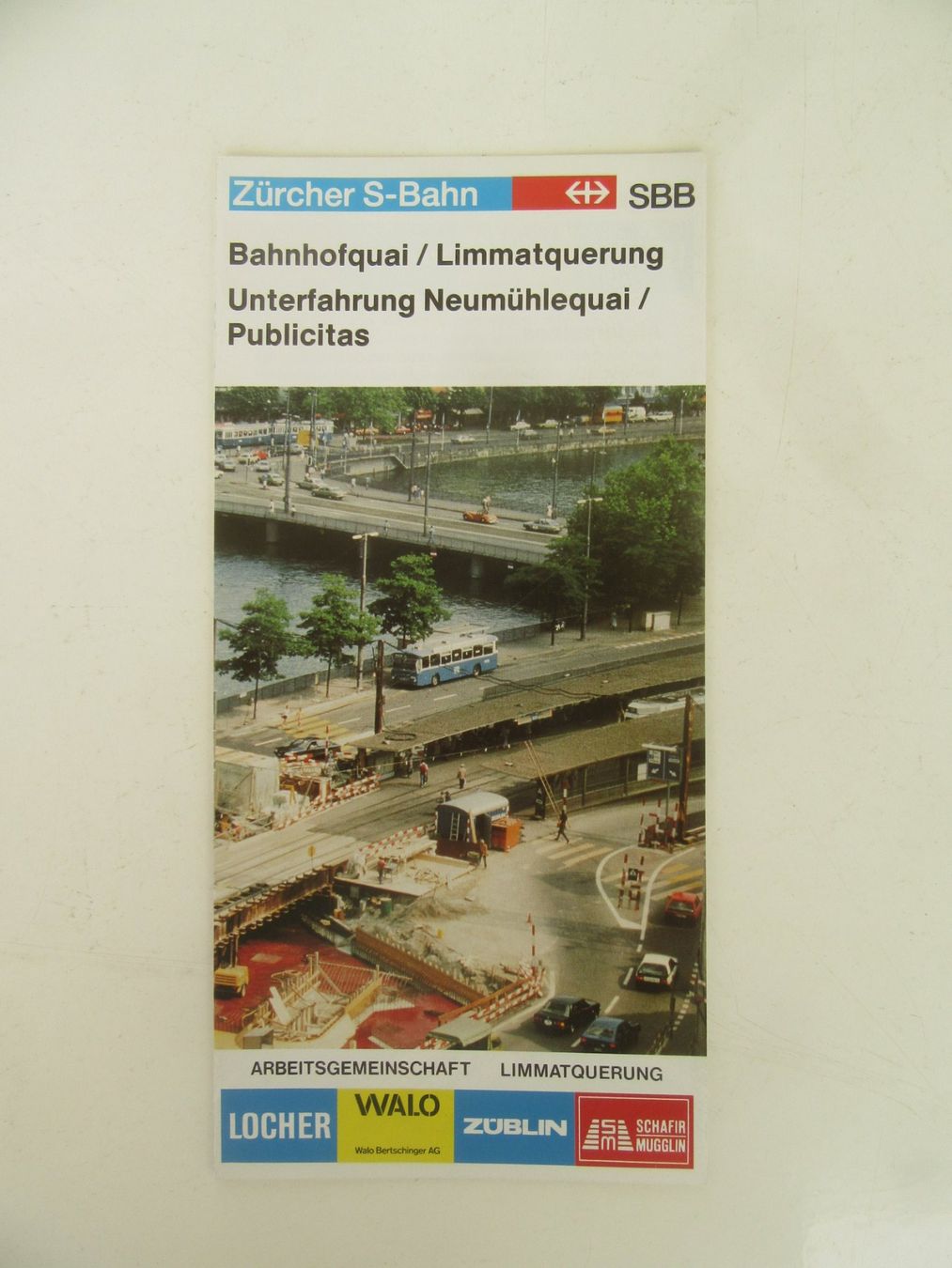 Broschüre Zürcher S-Bahn Baulos 2.04 und 4.03 (Gebraucht) in Rümlang ...