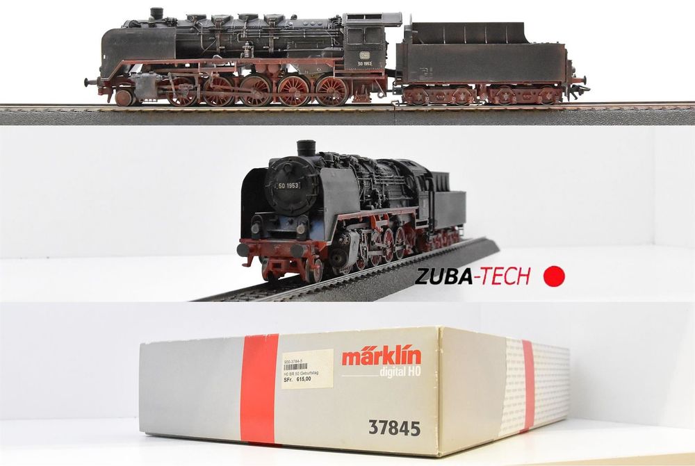 Märklin 37845 Dampflok BR 50 DB H0 WS OV | Acheter sur Ricardo