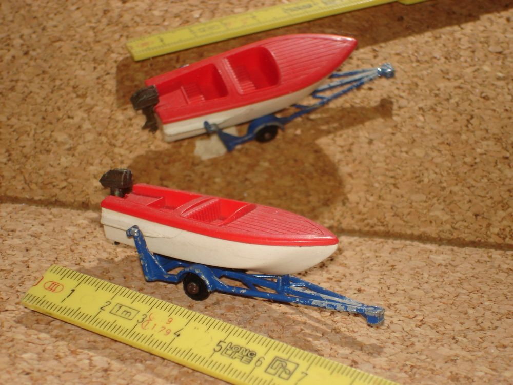 Anhänger mit Boot No 48 Lesney (Gebraucht) in Feuerthalen für CHF 8 ...