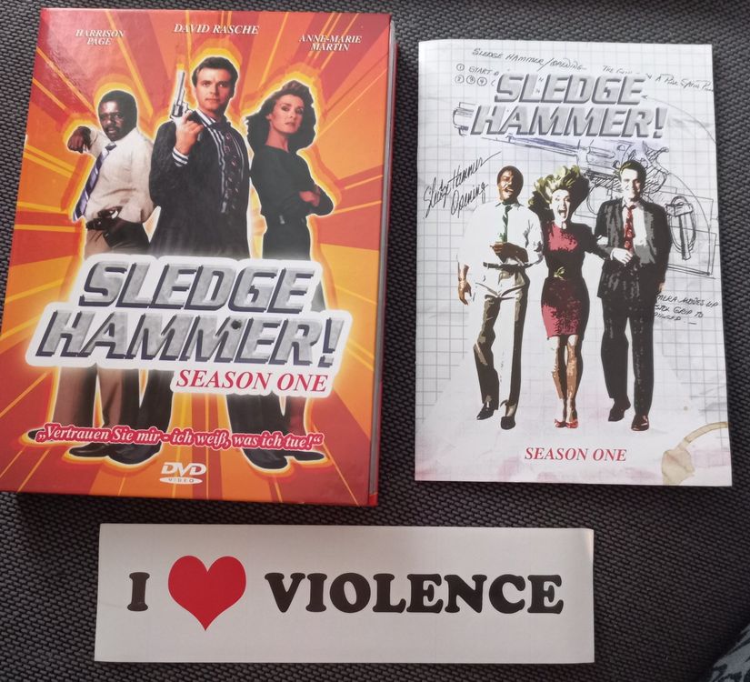 Sledge Hammer, Season One, mit Sticker, David Rasche DVD (Gebraucht) in ...