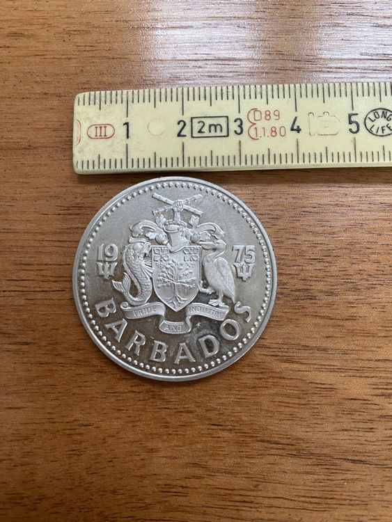 Silber Münze Barbados (Gebraucht) in Buochs für CHF 10 – mit Lieferung auf Ricardo kaufen