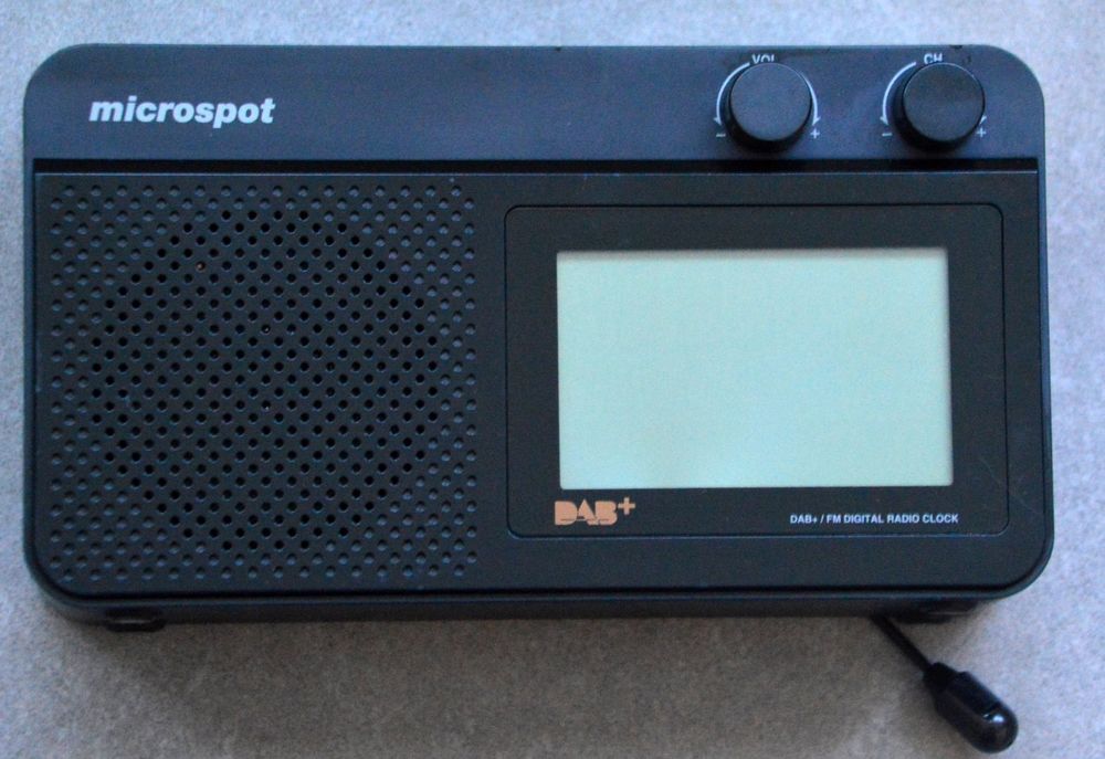 Microspot RA-77 DAB+ / FM Radio Wetterstation Station météo (Gebraucht ...