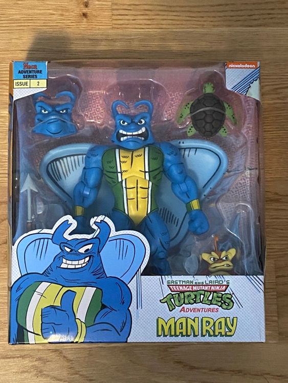 NECA Teenage Mutant Ninja Turtles Adventures Man Ray (Neu und ...