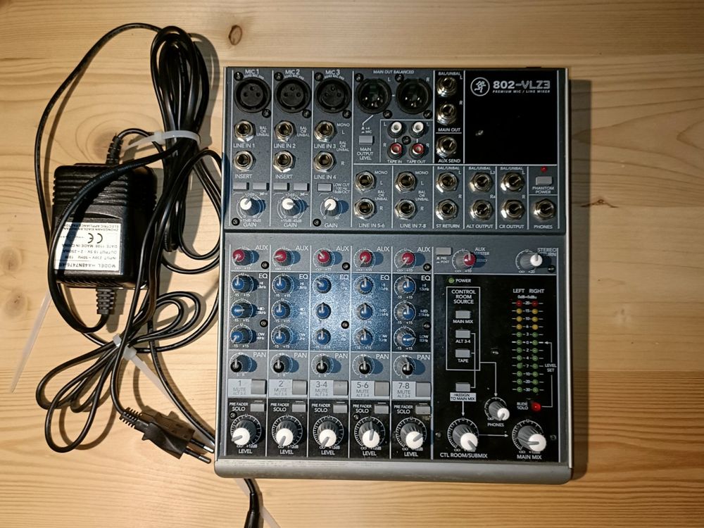 Mackie 802-VLZ3 Analog Mixer (Gebraucht) in für CHF 45 – mit Lieferung ...