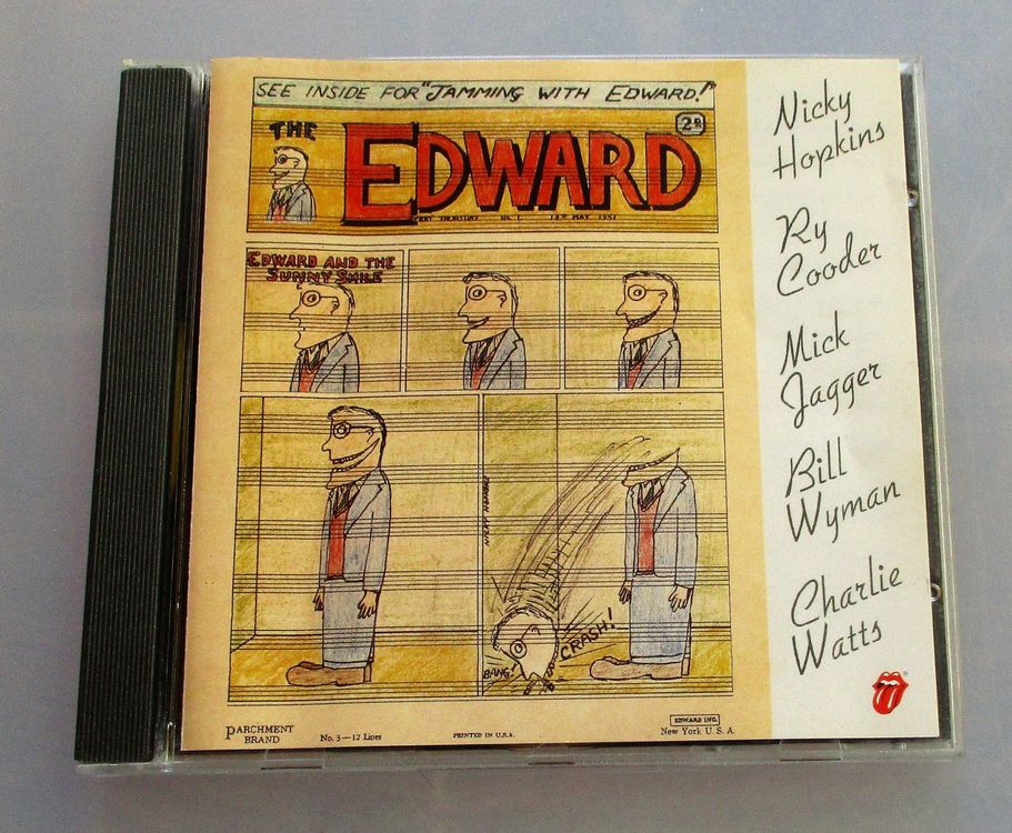 MICK JAGGER, BILLY WYMAN, CHARLIE WATTS - Jamming Edward (Gebraucht) in ...