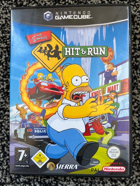 Spiel NINTENDO GAMECUBE The Simpsons - Hit & Run | Kaufen auf Ricardo