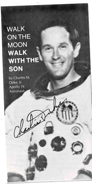 Orginalautogramm Charles M Duke Jr, Apollo 16 | Kaufen auf Ricardo