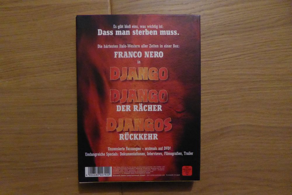 3x DVD Django Collector's Box (Gebraucht) in Allschwil für CHF 7.9 ...