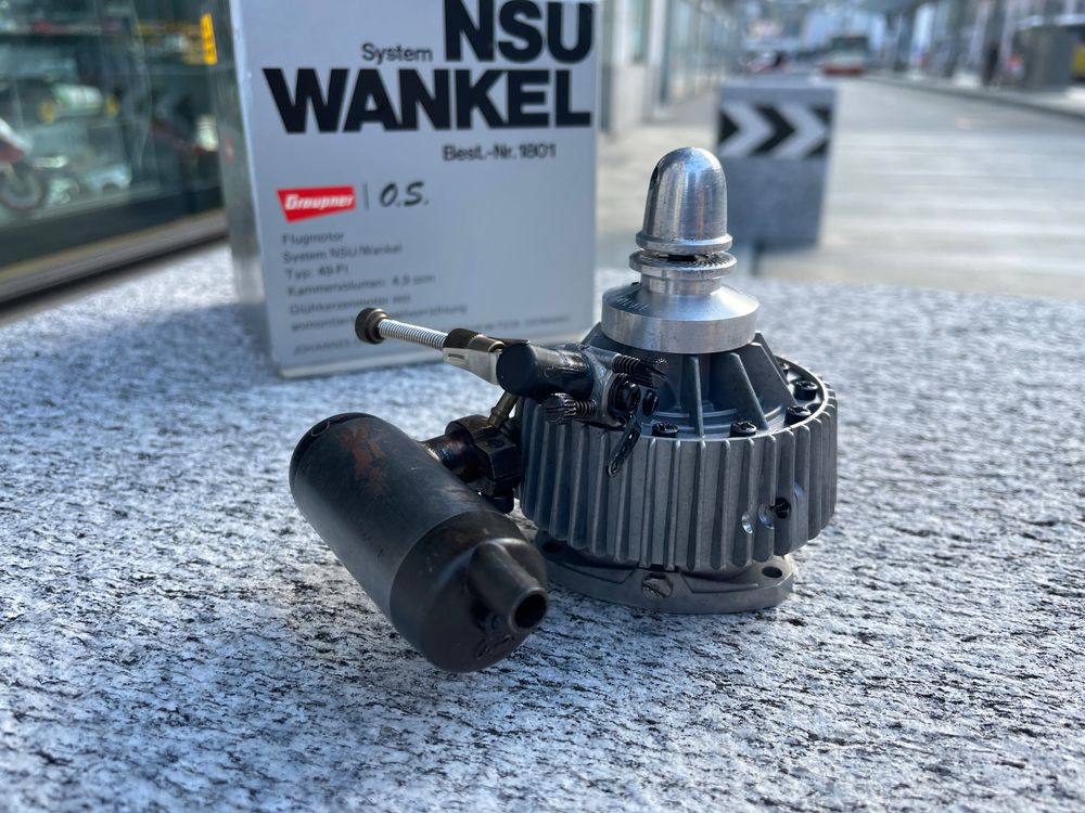 Rare OS Graupner Wankel Engine RC Vintage NSU (Gebraucht) in Chiasso ...