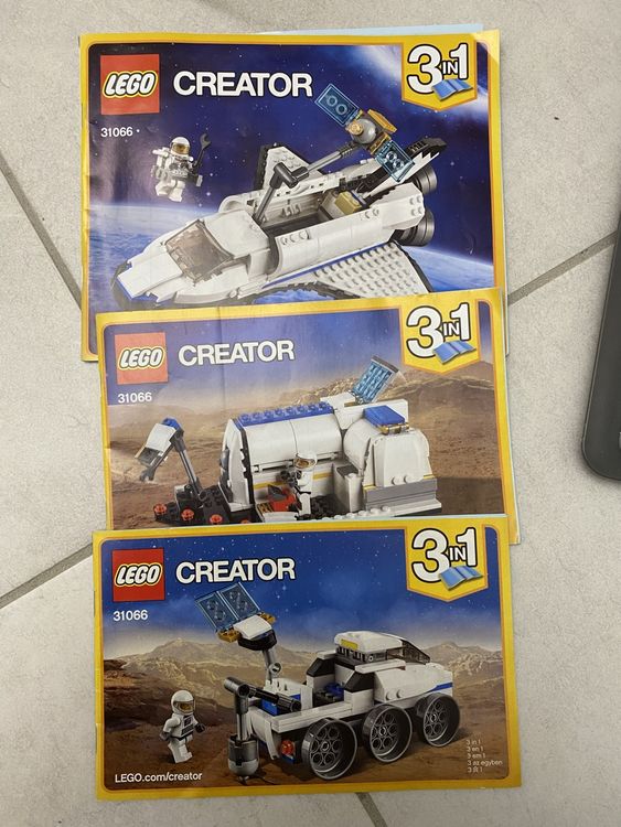 Lego Creator Forschungs Spaceshuttle 31066 | Kaufen auf Ricardo