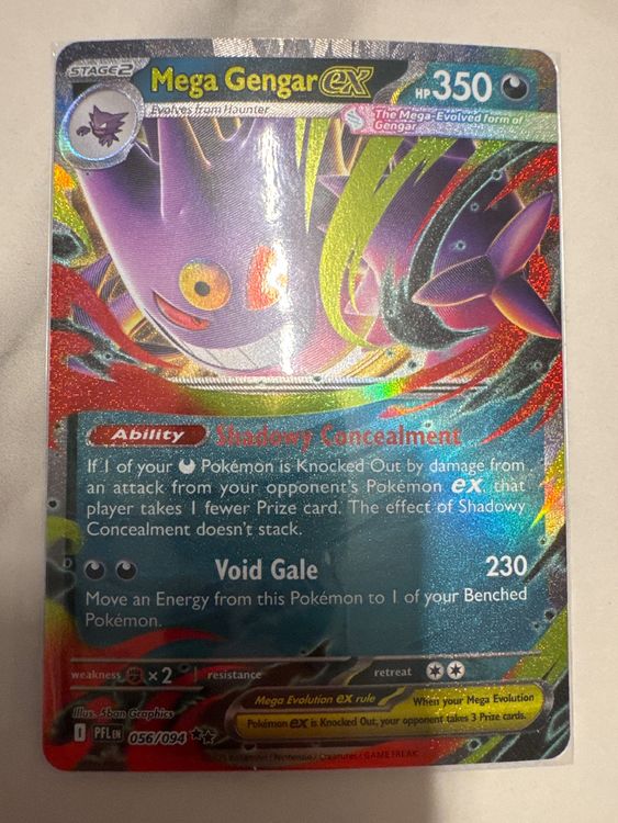 Mega Gengar ex PFL056 EN - Phatal flames Pokemon (Neu (gemäss ...