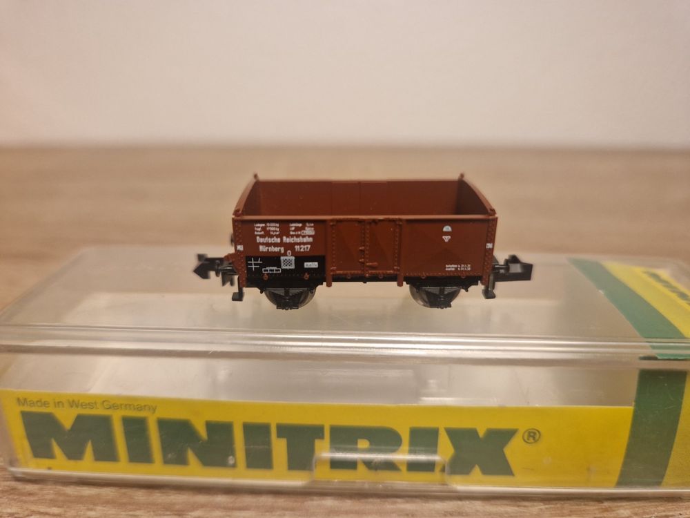 Minitrix N 13660 Güterwagen DR OVP NEU (Neuf avec emballage d'origine ...