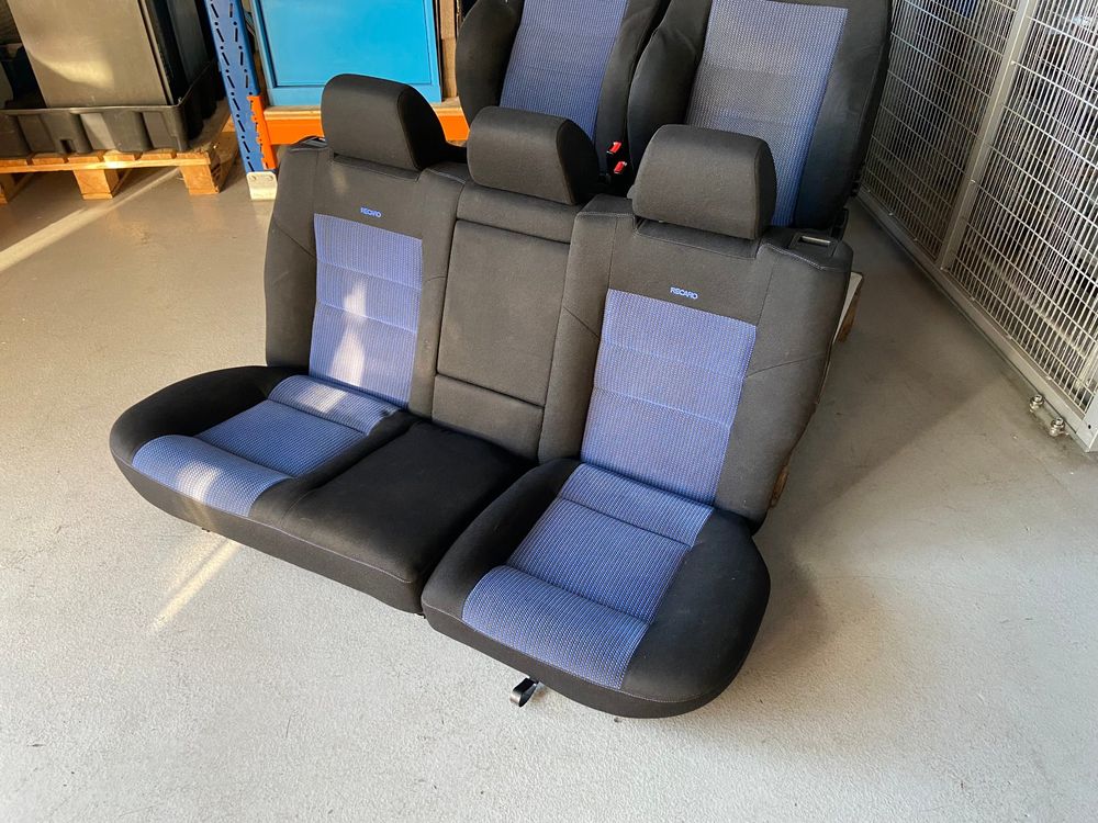 Recaro Sitzgarnitur Golf 4 blau | Kaufen auf Ricardo