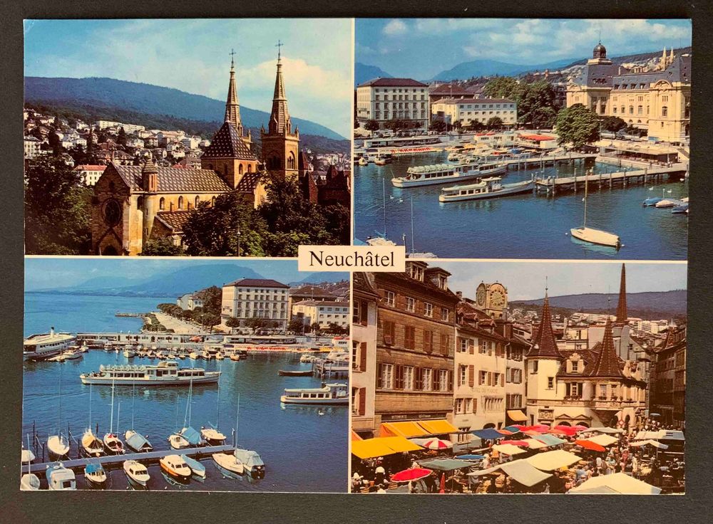AK Neuchatel 4 Bild Karte | Kaufen auf Ricardo