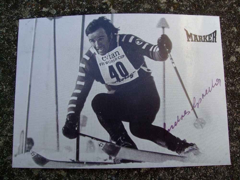 ANDREAS SPRECHER (CH) AUTOGRAMMKARTE TOP (Gebraucht) in Schachen b ...