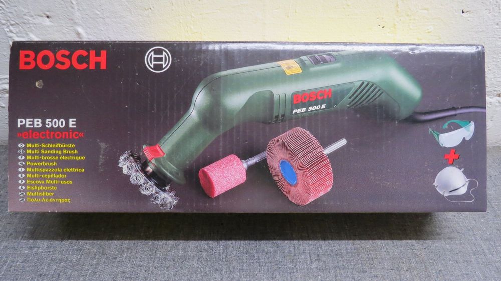 Bosch Multi-Schleifbürste PEB 500 E electronic | Kaufen auf Ricardo
