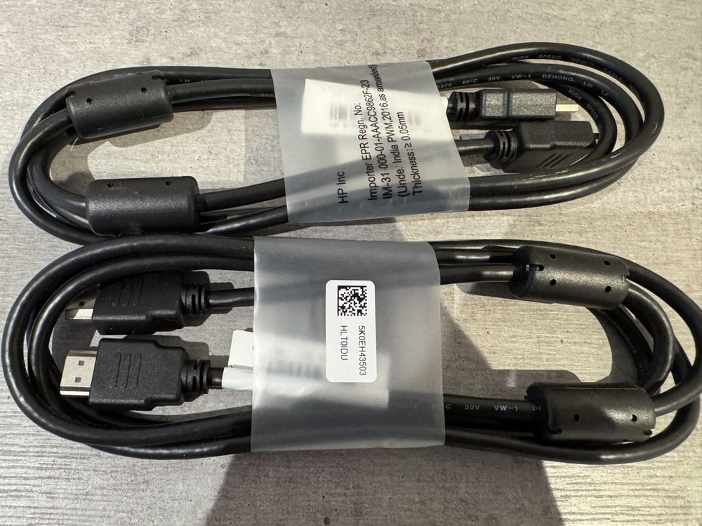 2x Computer Monitor (63cm) inkl. 2x HDMI Kabel (Neu (gemäss ...