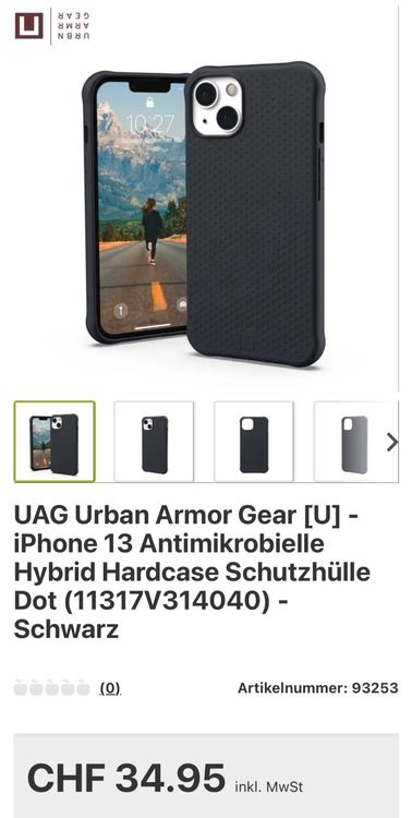 UAG Hardcase iPhone 13 (Neu und originalverpackt) in Zollikofen für CHF ...