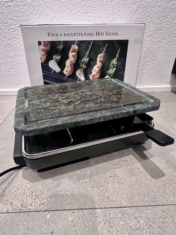SIGG Raclette-Grill mit heissem Stein 6 Pers. (Gebraucht) in St. Gallen für CHF 30 – mit ...