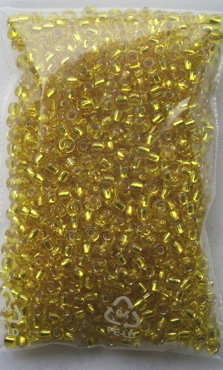 Rocailleperlen Gelb mit Silbereinzug 2,6 mm (Neu und originalverpackt) in Gunzwil für CHF 2 ...