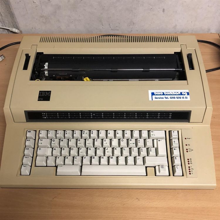 IBM 6715, Schreibmaschine elektronisch (Gebraucht) in Dättlikon für CHF ...