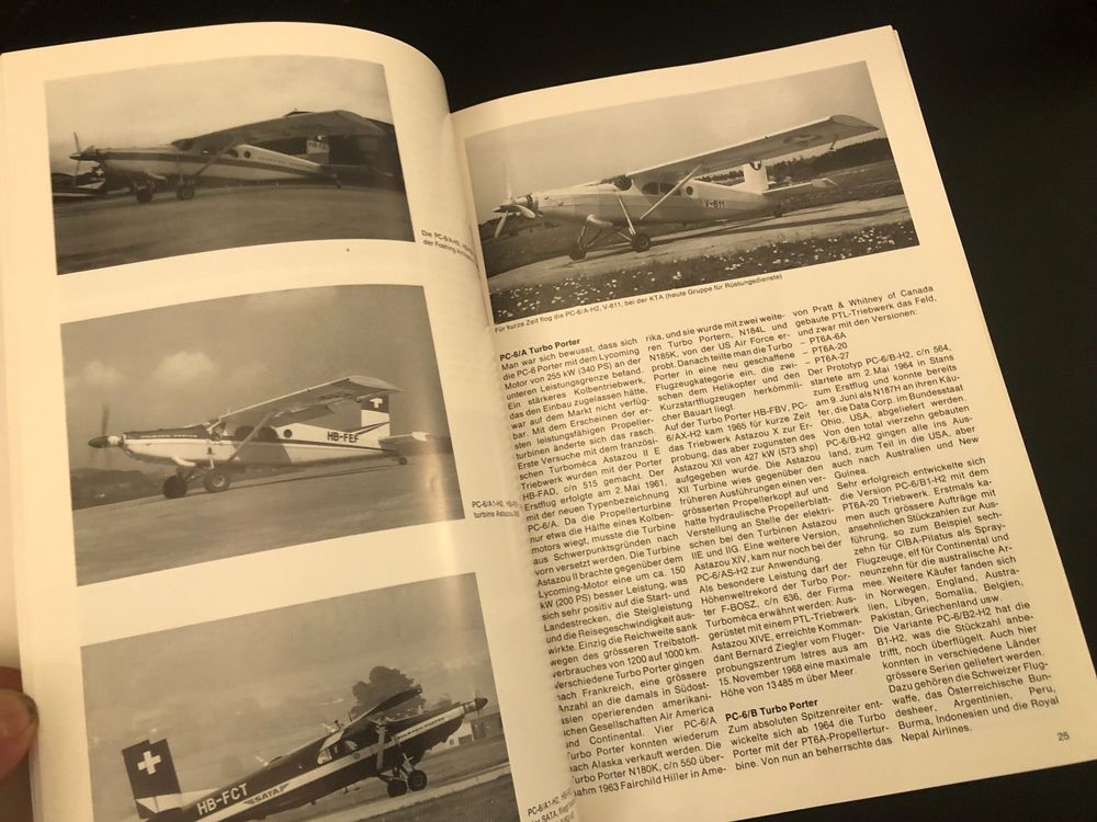 Rarität! PILATUS Flugzeuge 1939-1989 Roland Eichenberger (Gebraucht) in für CHF 75 – mit ...