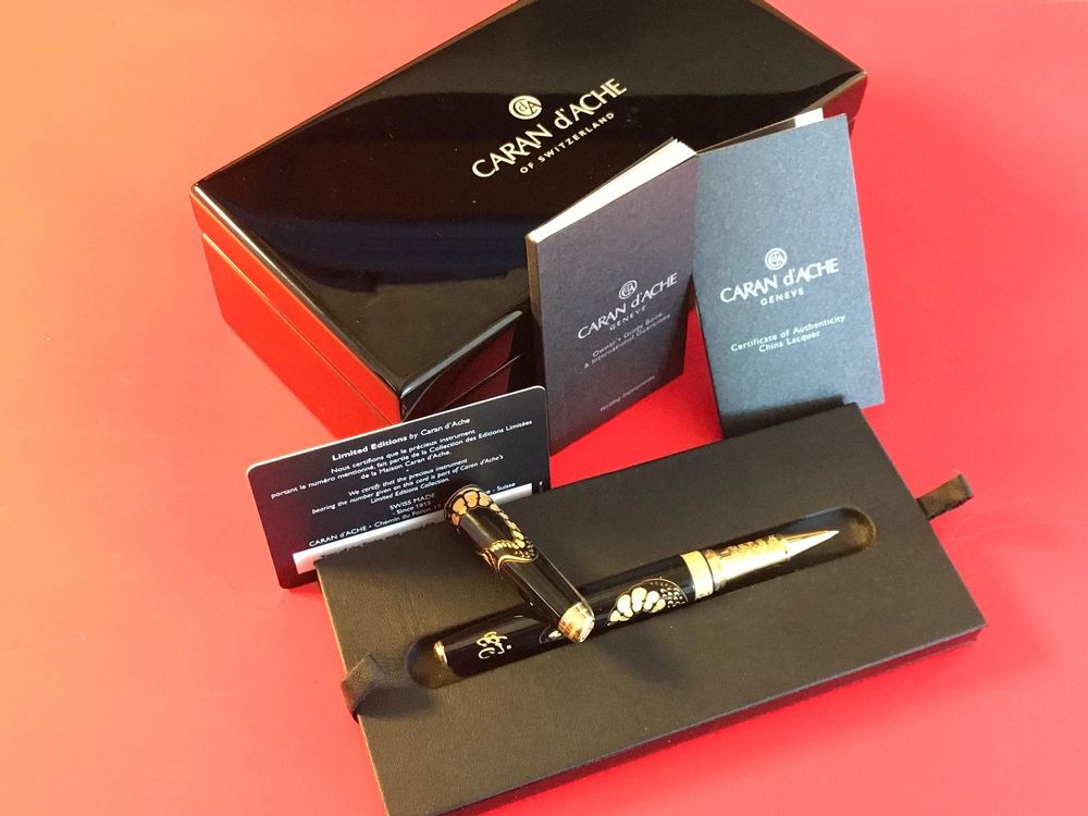 CARAN d`ACHE YEAR OF THE SNAKE Lim. Edition, Neupreis 2700.- (Gebraucht ...