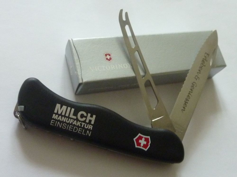 Taschenmesser VICTORINOX Milch Manufaktur Einsiedeln Kloster (Neu und ...