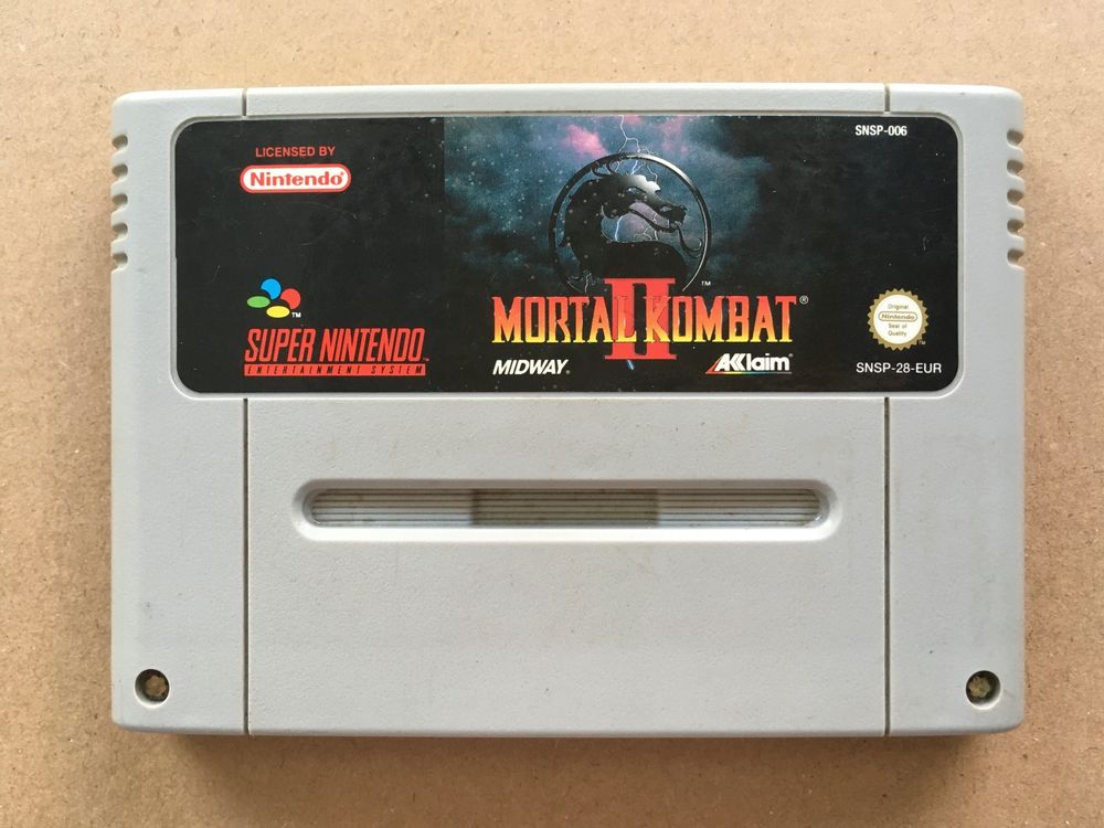 Mortal Kombat 2 für Nintendo SNES (Gebraucht) in für CHF 22.9 – mit ...